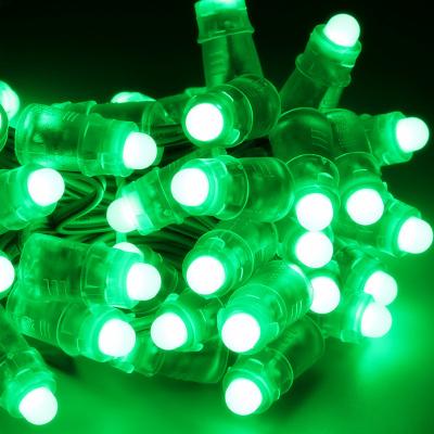 China Addressable Waterproof 9mm 0.1W IC16716 LED Pixel Light for sale