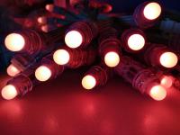 China Red Outdoor IP67 DC5V 12mm LED Pixel Light for Channel Letters 0.13W for sale
