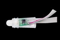 China Epistar 0.1W 12mm DC12V RGB LED Pixel Light PC Material Outdoor for sale