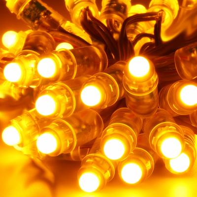 China Yellow Color 12V IP67 0.13W 12MM LED Pixels Module for sale