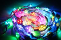 China 25mm RGB LED Pixel Light DC12V 0.75W with IP67 Waterproof Rating and 30,000 Hour Lifespan for sale