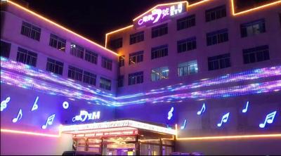 China Full Color 1W 12V 30mm IP65 Waterproof RGB LED Pixel Light DMX512 Programmable for sale