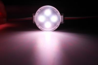China Programmable 100LM/W 40mm IP65 0.9W 15V RGB LED Pixel for sale