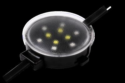 China Programmable 2W 24V 50mm IP65 RGB LED Pixel Lamp DMX512 for sale