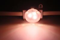 China IP67 Waterproof 0.75W 12V RGB LED Pixel Light 30mm 30000hrs SMD 3535 Programmable for sale