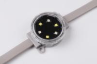 China IP67 Waterproof 40mm RGB LED Pixel Light 12V 1W Programmable DMX512 for sale