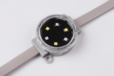 China IP67 Waterproof 40mm RGB LED Pixel Light 12V 1W Programmable DMX512 for sale