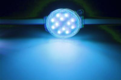 China 3W 24V IP67 RGB LED Pixel Module 50mm Miracle Bean Waterproof DMX512 for sale