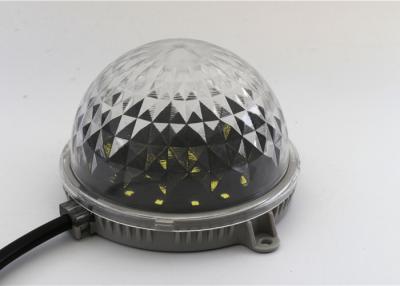 China 10cm LED Point Light IP67 DMX RGB 5050 5W DC24V Building Decorative Landscape Pixel Light for sale
