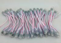 China DC5V Waterproof Outdoor 9mm Full Color RED LED Pixel Light for Signboard 0.15W 50pcs for sale