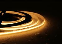 China 24V COB LED Strip Light 180 Degree 5M 512 LEDs per Meter 14W/M Flexible Dot Free for sale