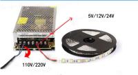 China IP68 8mm Width 120 LEDs/m 14.4W/m 2835 LED Strip Light DC 12V 5M for sale