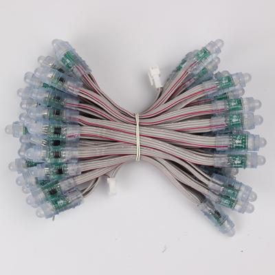 China Miracle Bean 12mm IP67 Waterproof LED Pixel Light 5V 0.3W Single Color for Advertising for sale