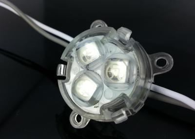 China Single Color 30mm Programmable 5050 SMD LED Pixel Light IP67 DC12V High Brightness for sale