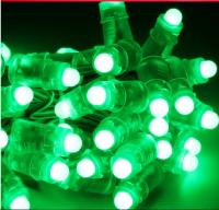 China 5V IP67 Waterproof 12mm WS2811 RGB LED Pixel Light 0.3W Outdoor Full Color 50pcs String for sale