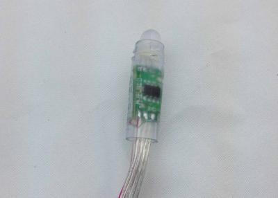 China RGB LED Pixel String 12mm Full Color Rotating Lamp DC5V 0.3W IP67 for sale