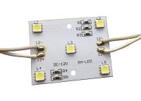 China DC 12V 5 SMD 5050 LED Point Light for LED Signboard Channel Letters 1.2W for sale