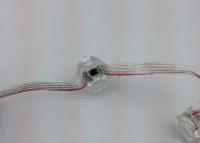 China DC 5V Full Color 5050 SMD LED Pixel Module String IP67 Waterproof 0.5W for sale