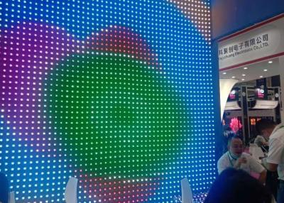 China P50 Waterproof LED Mesh Screen - Full Color RGB Display with DMX512 Control and Custom Sizes for sale