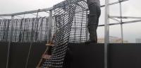 China Miracle Bean P62.5 Full Color Flexible LED Mesh Curtain - 192W/m² Power, DMX512 Control, 3-Year Warranty for sale