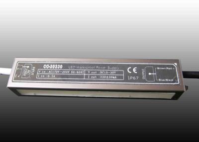 China IP65 DC 30V 330mA Emergency Constant Current LED Power Supply 30W for sale