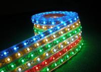 China IP20 SMD 3528 Flexible LED Strip Lights 60 LEDs/m 12V/24V Waterproof Edge Lighting for sale