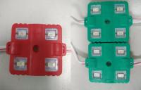 China 5050 LED Module Backlight IP67 12V Epistar 4 Chips 70-80lm for Signage for sale