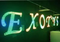 China Metal Shell Programmable Animation Advertising LED Signs , LED Display Sign for sale