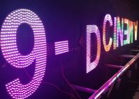China Outdoor LED Digital Sign for Hospital 1m High Remote Control Programmable for sale