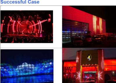 China 4000nits Outdoor LED Flexible Curtain Screen 204W IP67 Waterproof Display with 90% Transparency for sale