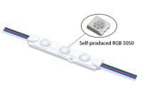 China Waterproof DC12V 0.72W RGB Led Module Lights SMD5050 for sale