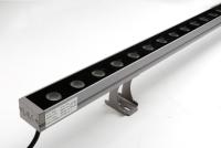 China Customized IP66 Outdoor LED Wall Washer 24V 12W Single Color 160 Degree 1000mm for sale