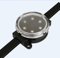 China Waterproof IP67 LED Point Light 1.5W DC24V SPI Control for Outdoor Building for sale