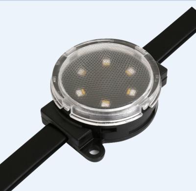China Waterproof IP67 LED Point Light 1.5W DC24V SPI Control for Outdoor Building for sale