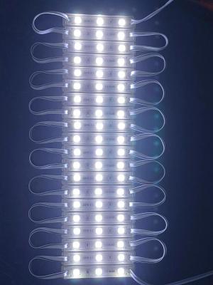 China 12V 3-Light SMD 2835 LED Module 1W Sign Lens IP67 PC Body Pixel Lights Outdoor Decoration for sale
