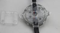 China 45mm RGB IC LED Pixel Light SM16716 DC24V 1.8W IP67 Steel Wire Installation for sale