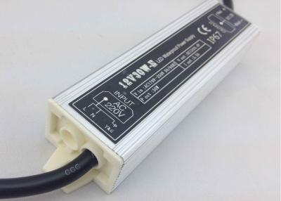 China 12V 2.5A 30W IP67 Waterproof LED Driver with Short Circuit Protection - CE RoHS Certified Switching Power Supply for sale