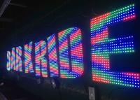 China DC5V LED Pixel Light , Programmable 8mm Staw HatLED Channel Letter for sale