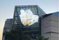 China 160° Light Angle SMD 5050 LED Mesh Screen for Permanent Customized Outdoor Advertising for sale
