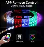 China 10m SMD 5050 RGB LED Strip with Smart Phone App Control - DC12V/24V, 50,000 Hour Lifespan for sale