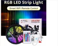 China 10m SMD 5050 RGB LED Strip with Smart Phone App Control - DC12V/24V, 50,000 Hour Lifespan for sale