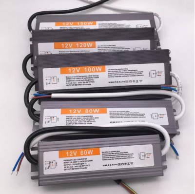 China Ultra-Slim 12V 24W LED Driver Black Diamond Linear Smart Switching Power Supply for LED Lighting for sale