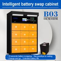 China OEM IP54 Waterproof Smart Battery Swap Cabinet Station For Electric Tricycles 9KW for sale