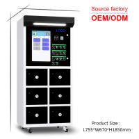 China Single Phase 6 Slot Lithium Battery Ev Swapping Station Cabinet 21 Inch 1Hz for sale