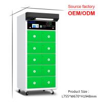 China Intelligent Battery Swapping Cabinet for Electric Motorcycle 10 Warehouse Hot Sale Green Color for sale