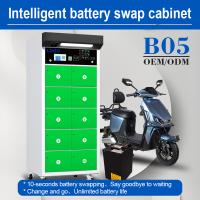 China Intelligent Battery Swapping Cabinet for Electric Motorcycle 10 Warehouse Hot Sale Green Color for sale