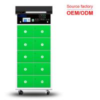 China Intelligent Battery Swapping Cabinet for Electric Motorcycle 10 Warehouse Hot Sale Green Color for sale