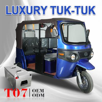 China 3000W Electric Passenger Tricycle Tuk Tuk Fast Charging 2 Seater E Rickshaw OEM for sale