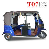 China 3000W Electric Passenger Tricycle Tuk Tuk Fast Charging 2 Seater E Rickshaw OEM for sale