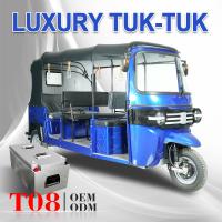 China 3000w Commercial Passenger Electric Tuk Tuk Touring Rickshaw 50km/H for sale